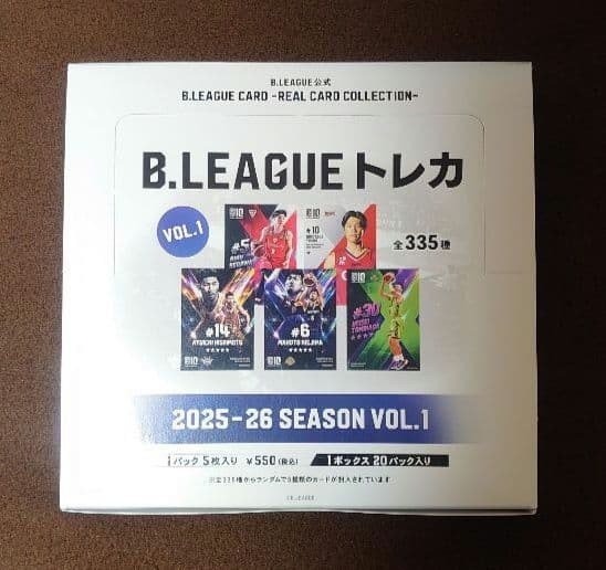 Bリーグカード B.LEAGUE 2025-26 SEASON VOL.1