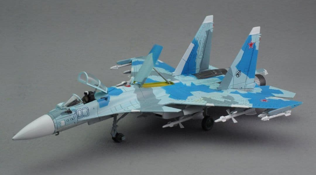 （未使用品）技MIX 1/144 Su-27M 仮想空自仕様 AC602