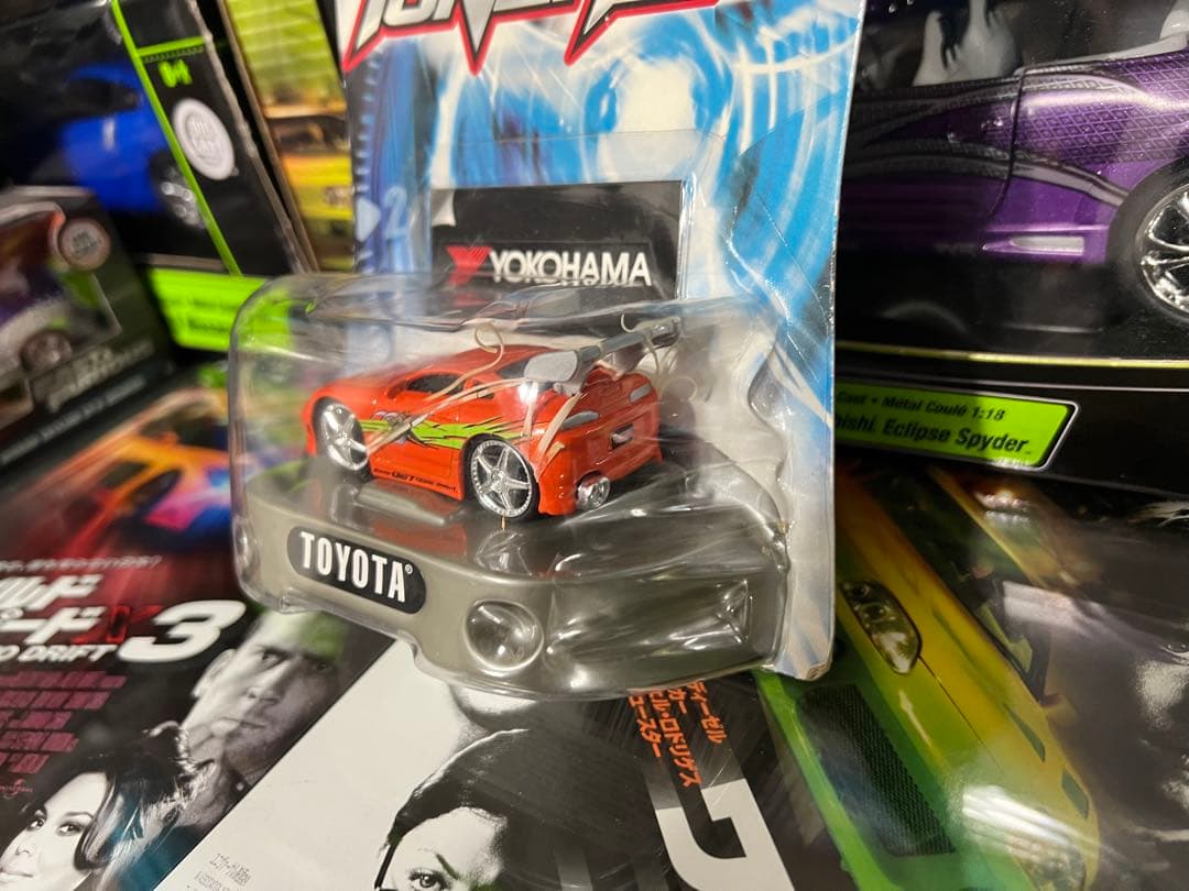 ミニカー FAST&FURIOUS Hotwheels TOYOTA SUPRA