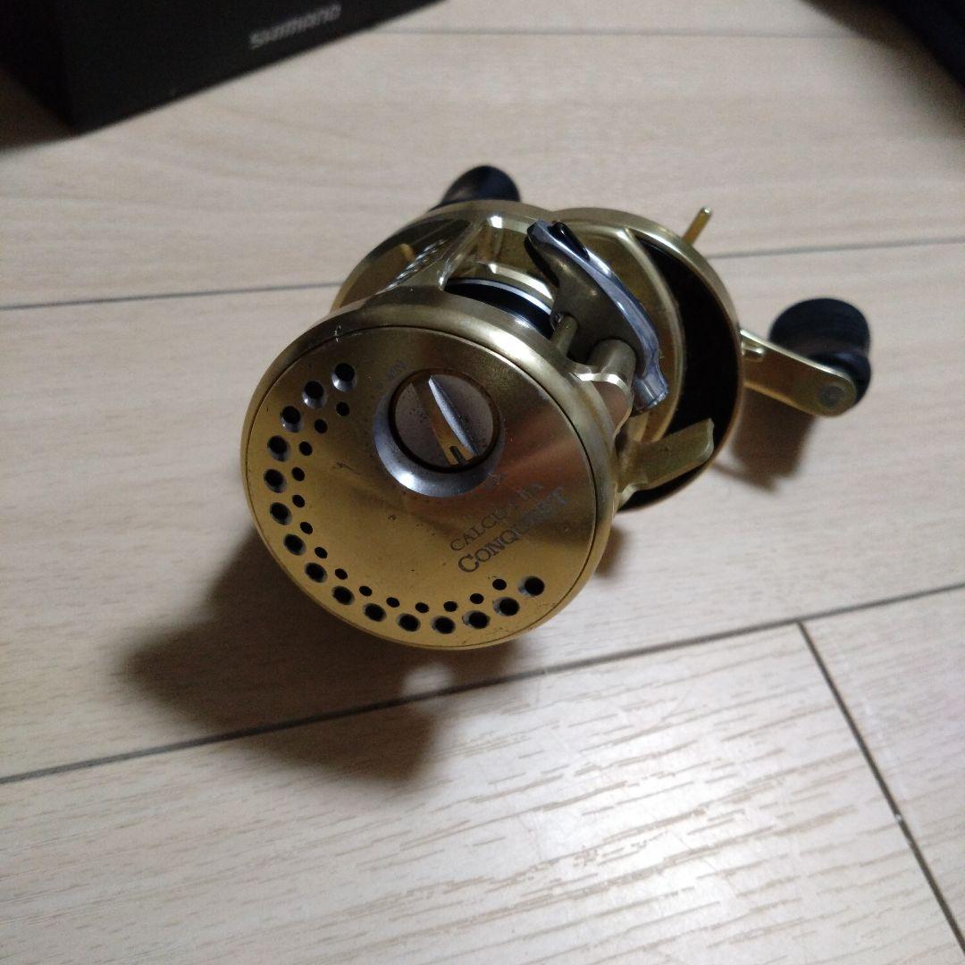 SHIMANO 両軸リール 201 ゴールド