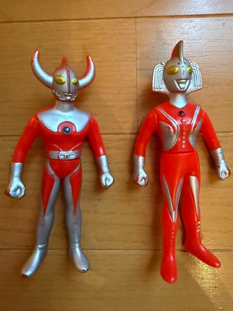 最終値下げ　ウルトラマンファミリー♡ソフビセット