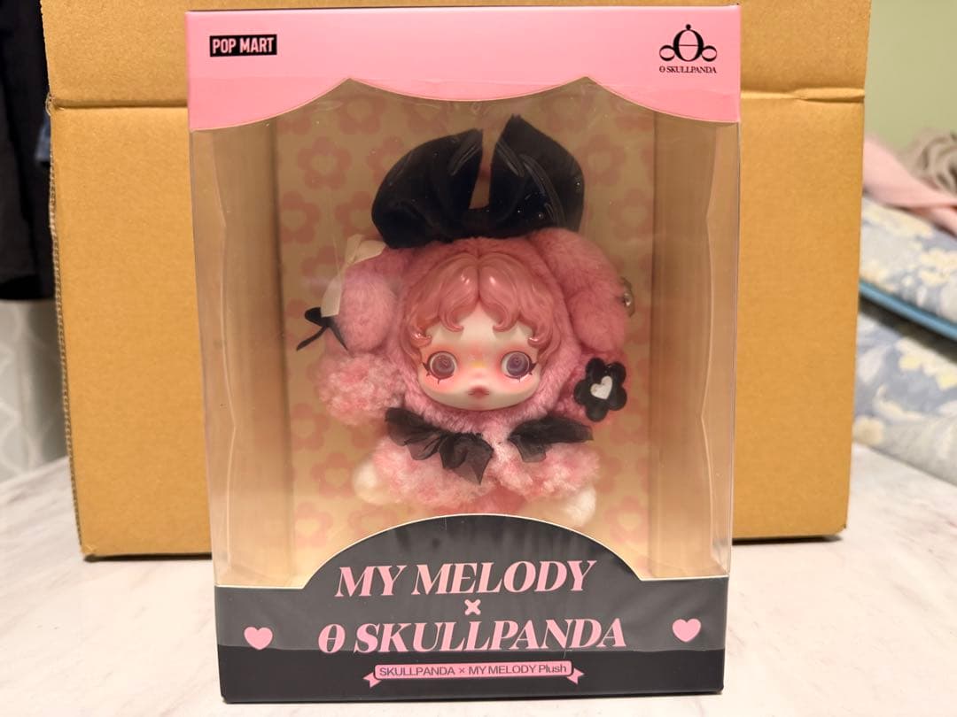 My Melody x O Skullpanda ぬいぐるみ2個