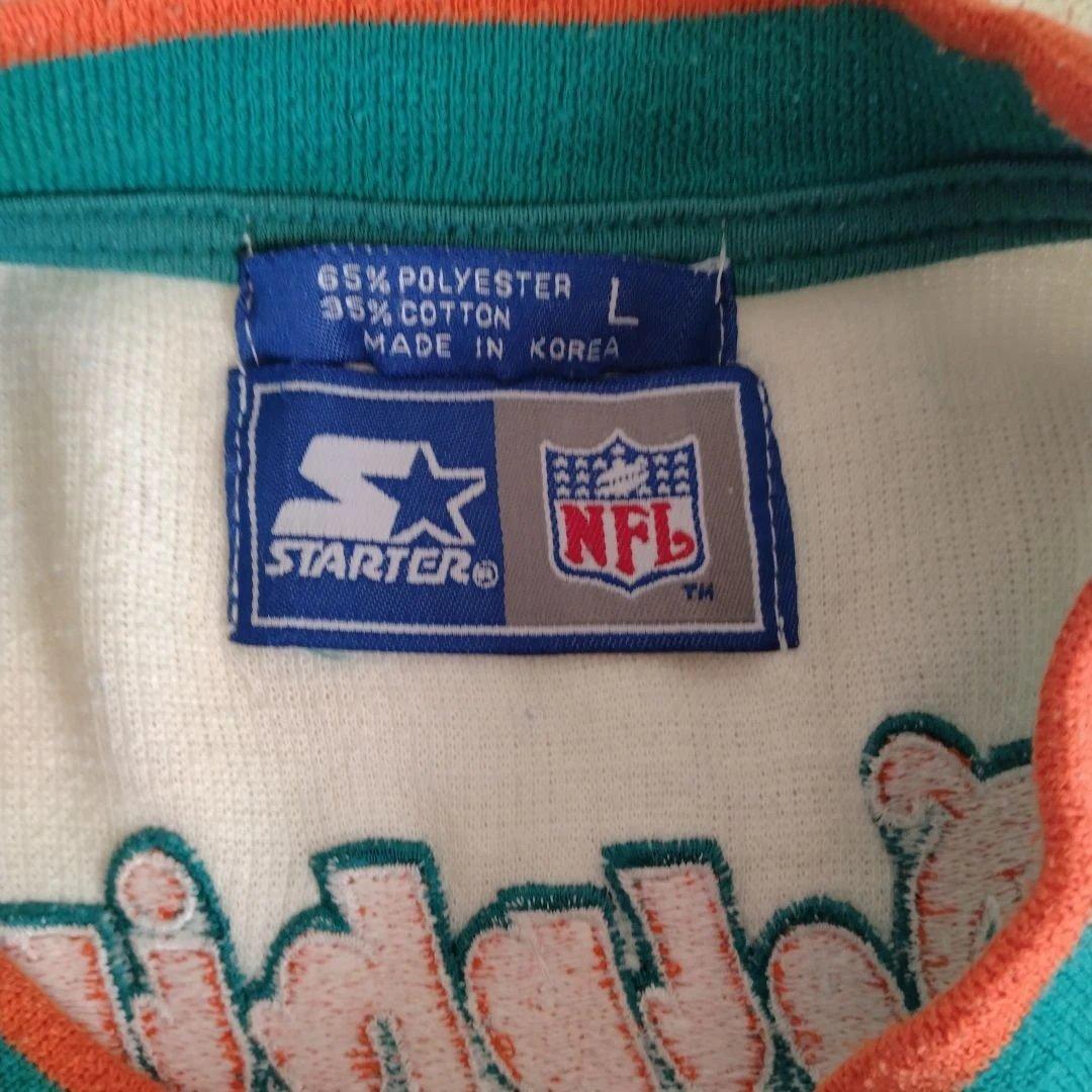 NFL Miami Dolphins Starter 製スウェット 刺繍ロゴ