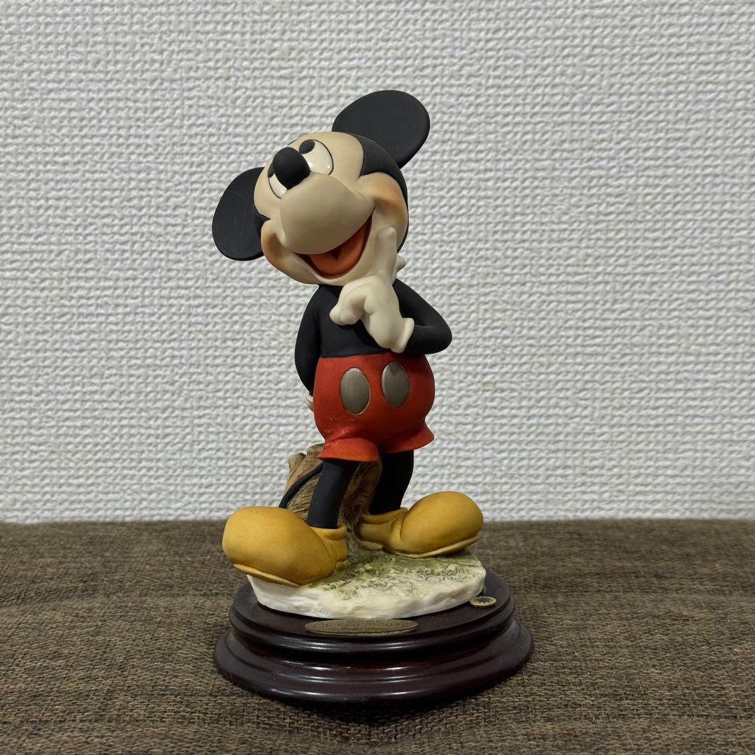 【希少品】Disney ジュゼッペ・アルマーニ ミッキー スタチュー フィギュア