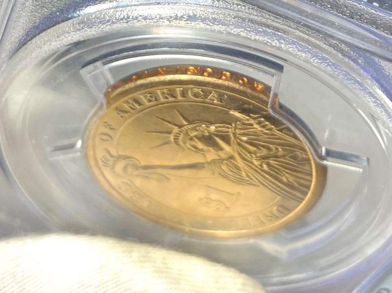 PCGS 鑑定　エラー　USA　旧1ドル
