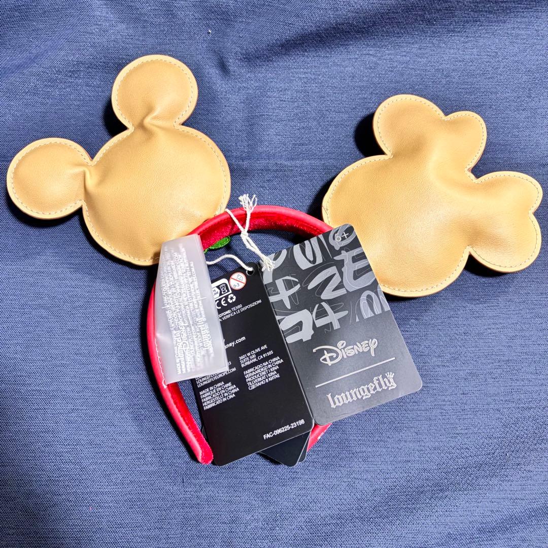 Loungefly Disney ラウンジフライ ミッキー ミニー カチューシャ