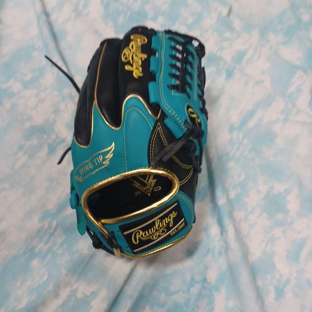 Rawlings Gold Glove 軟式グローブ 青/黒