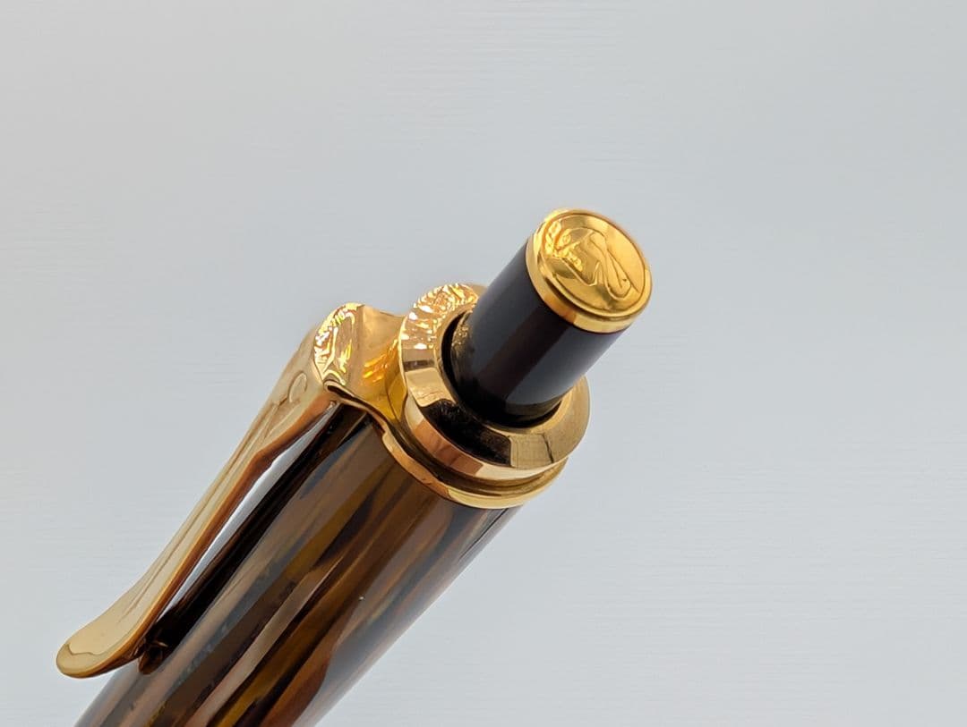 Pelikan シャープペンシル スーベレーン D400 茶縞