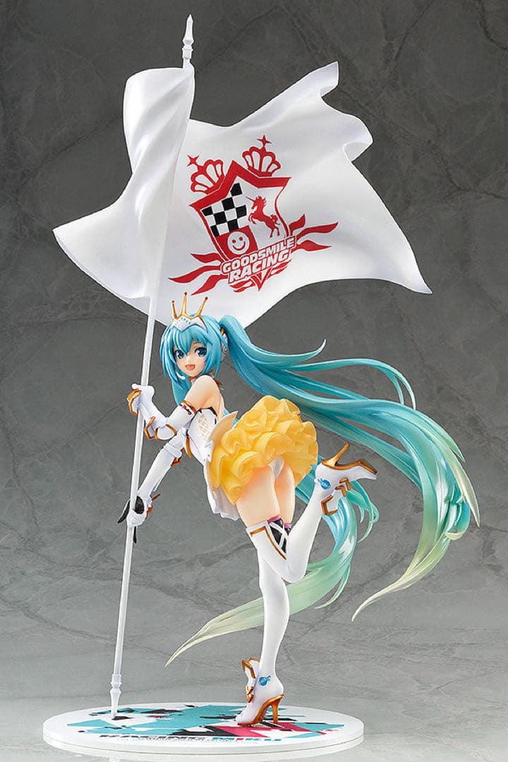 美品 初音ミク レーシングミク 2015 Ver. 1/8 完成品 フィギュア