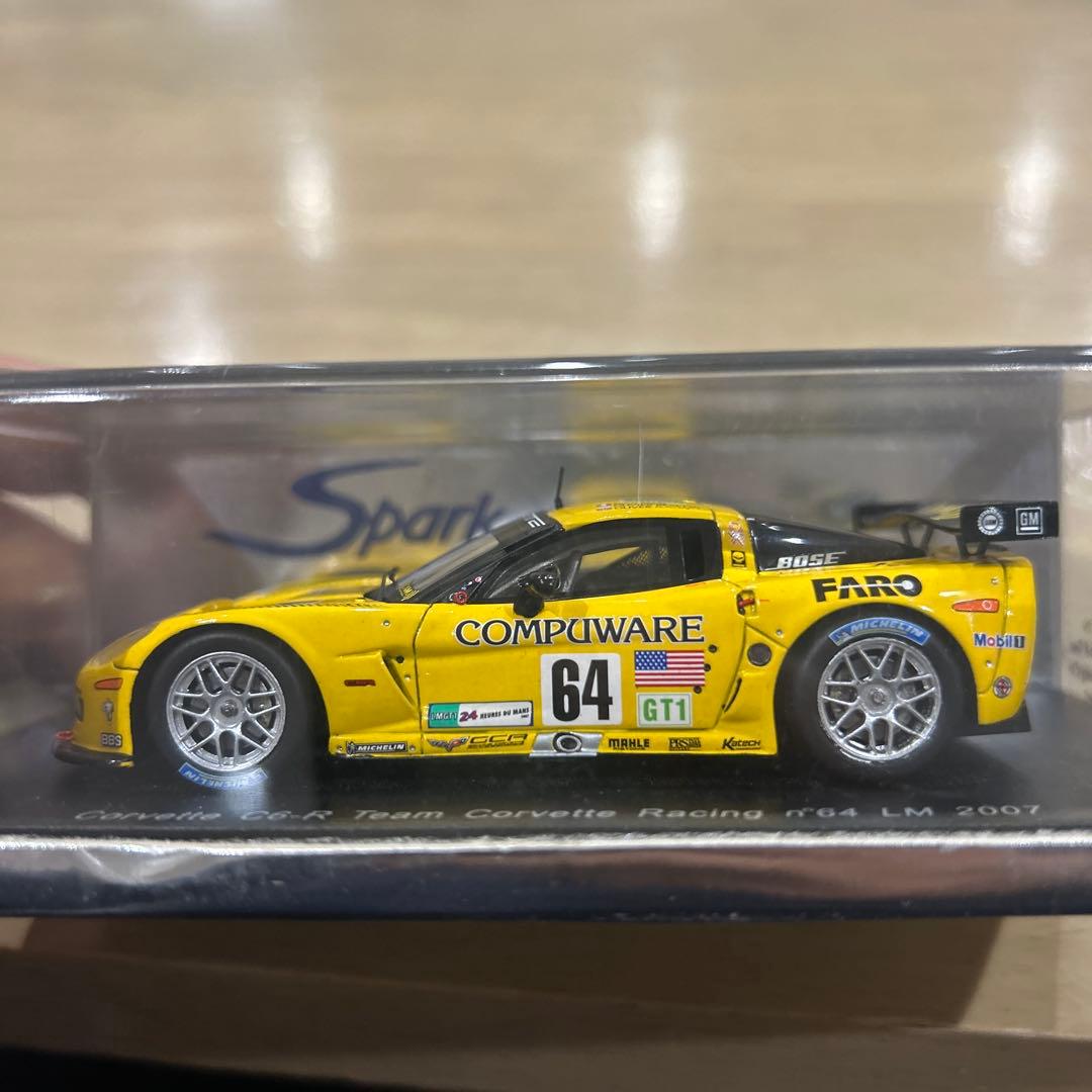 Spark Corvette C6-R コルベット　ミニカー 廃盤品