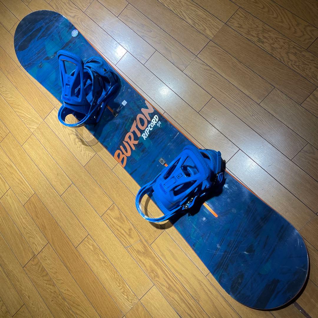 【値下げ】burtonバートンRIPCORD154cm 2点セット　初中級者向け