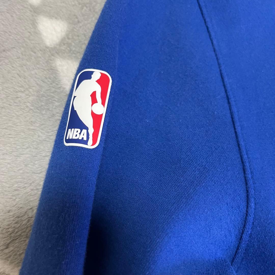 NIKE NBA ウォリアーズ パーカー 青 ブルー XL
