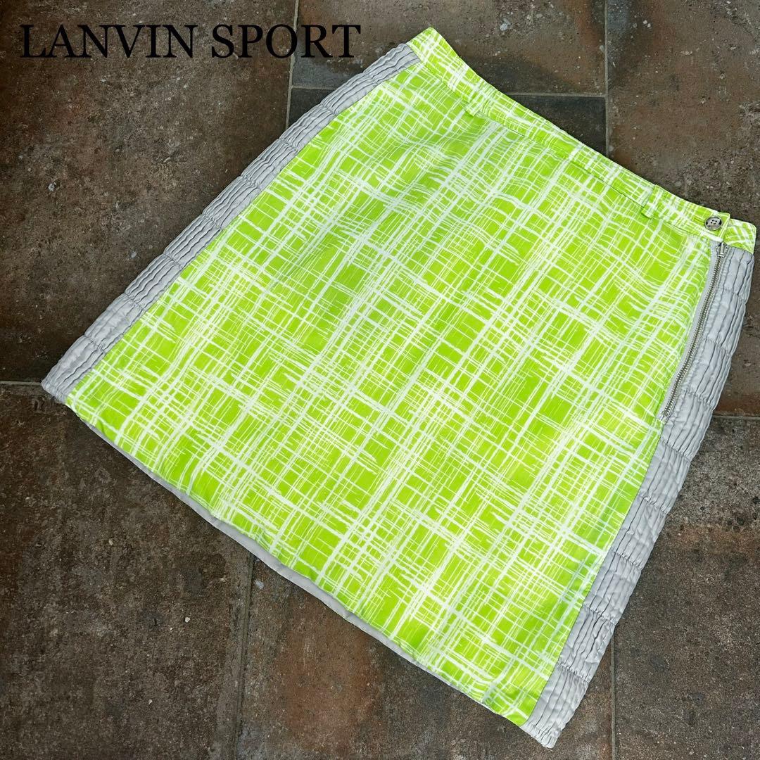 LANVIN SPORT リバーシブル ダウン スカート サイズ38