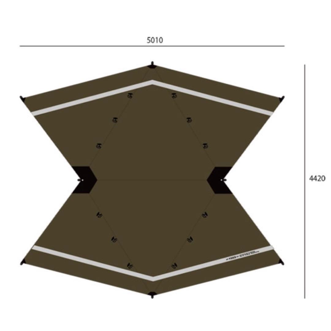 YOKA ヨカ PUP TARP パップタープ タープ本体