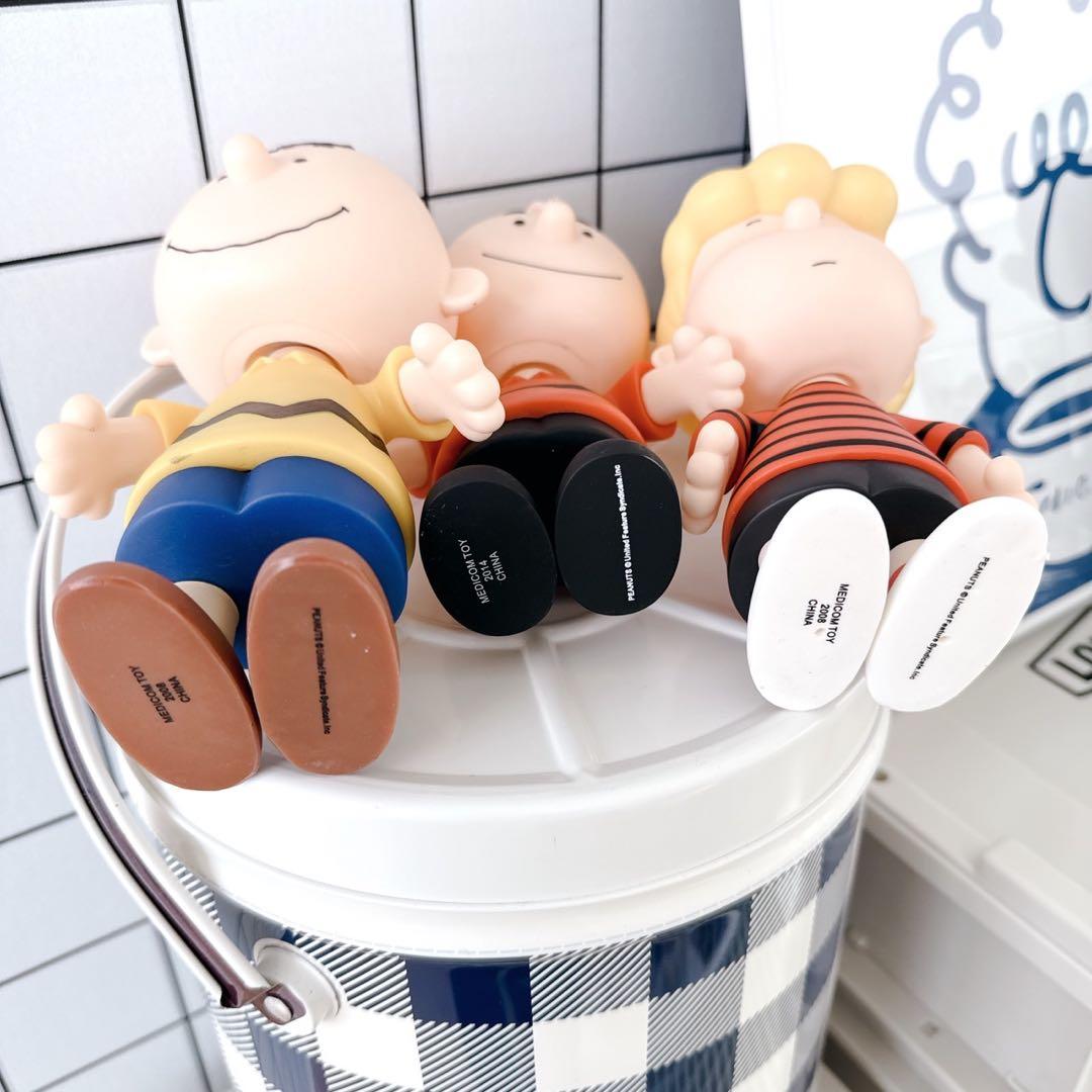 18cm レトロ PEANUTS フィギュア チャーリーブラウン インテリア小物