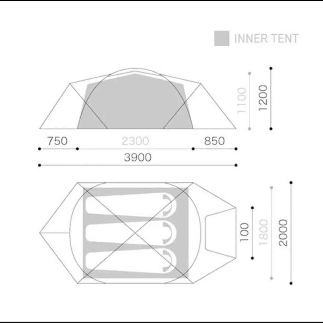 muraco norm3P ムラコ　ノーム　テント