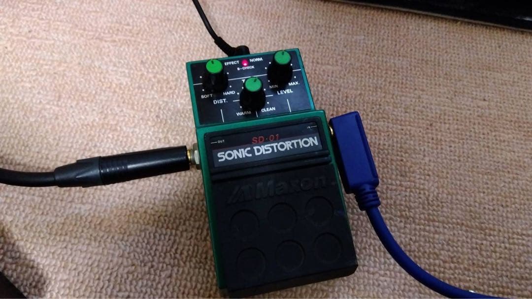 Maxon Sonic Distortion SD-01 日本製 エフェクター