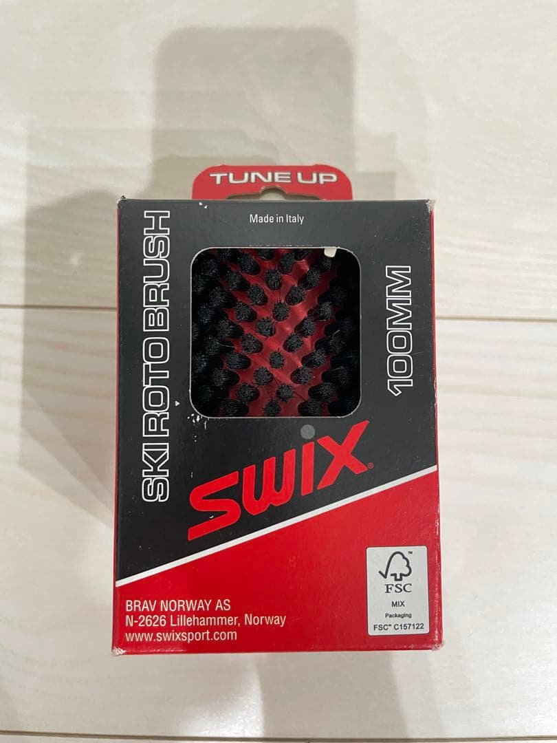 【新品・未使用】SWIX ローリングワイルドボアブラシ100mm T0016P