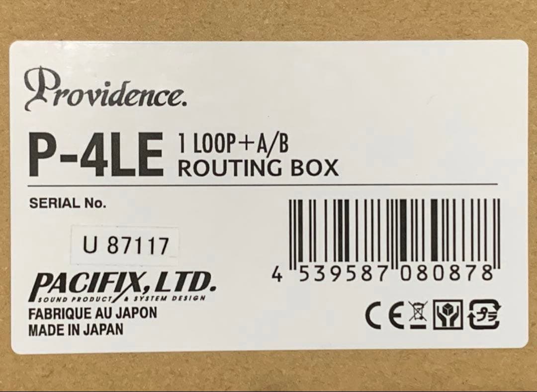 Providence P-4LE 1LOOP + AB スイッチャー ボックス