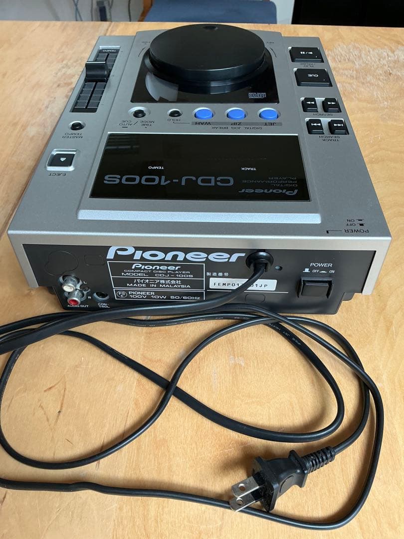 Pioneer CDJ-100S シルバー 動作OK 美品