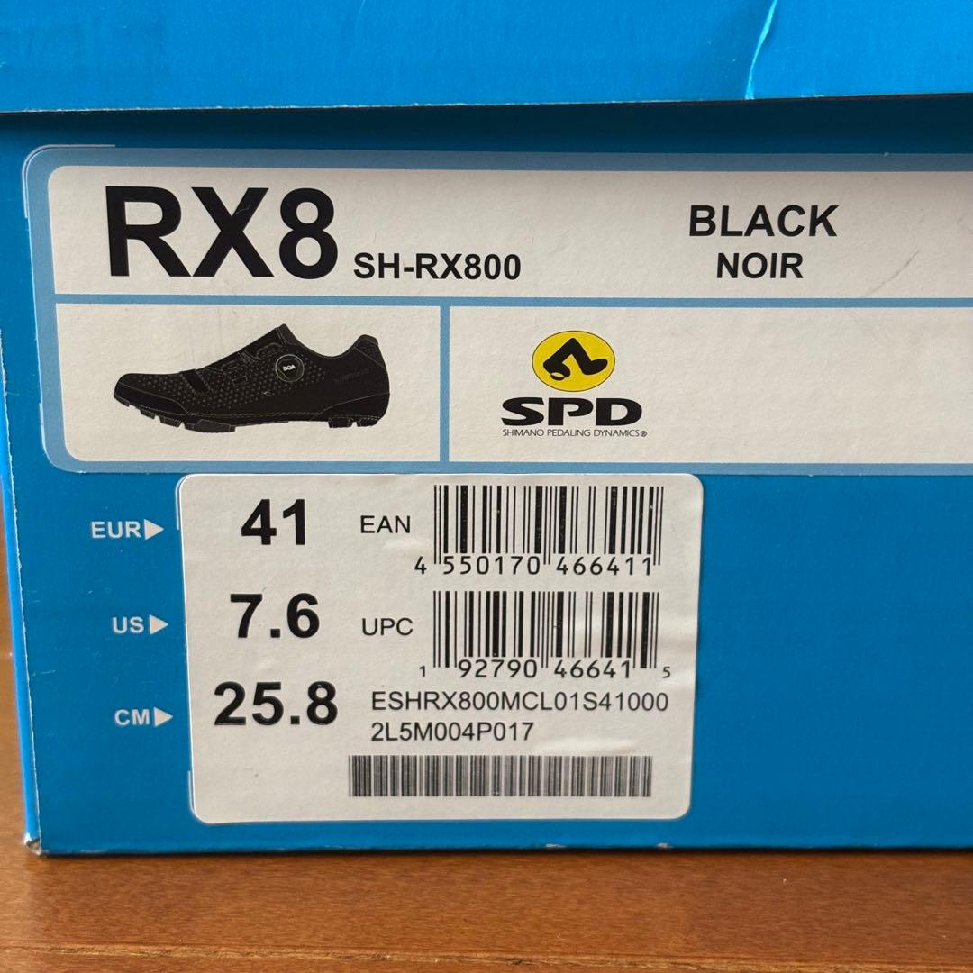 SHIMANO SH-RX800 SPD ブラック 41(25.8cm)
