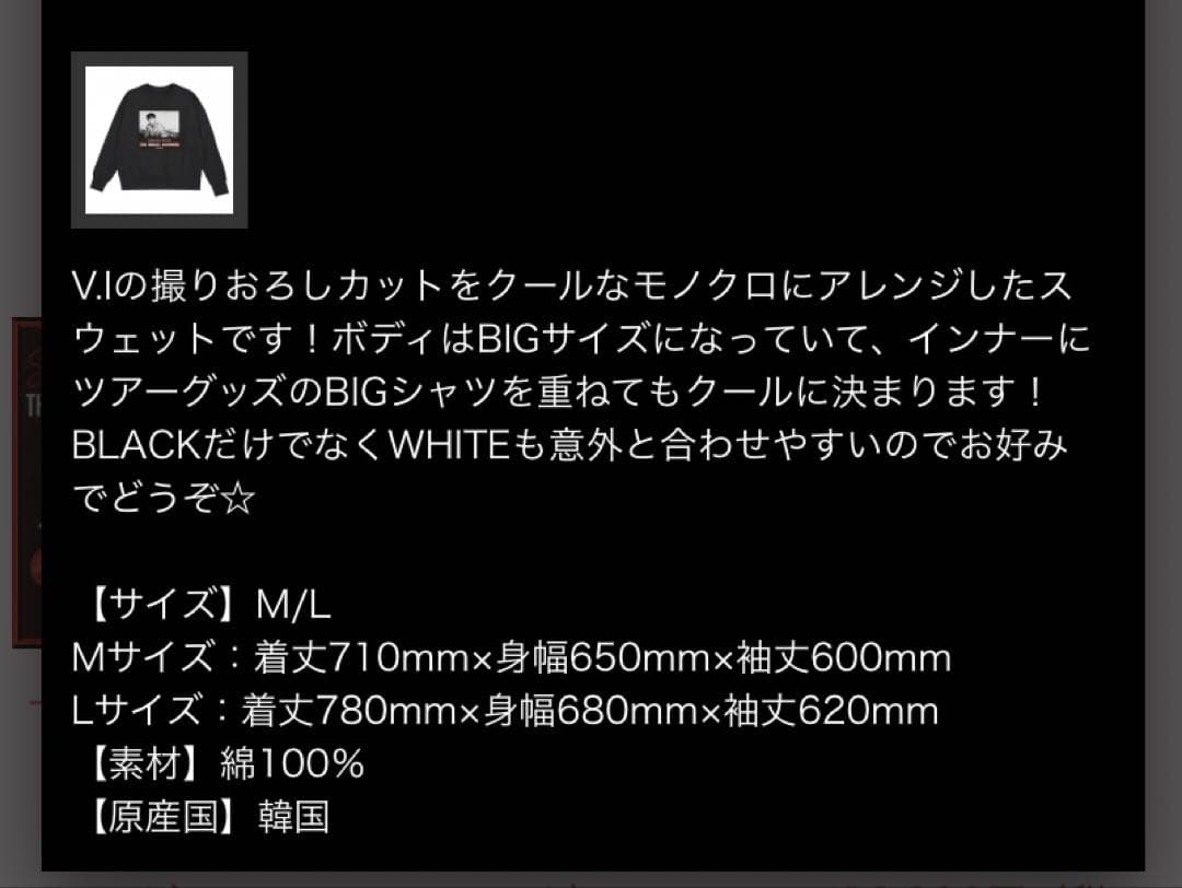 BIGBANG　V.I　スンリ　ビッグバン　グッズ　バラ売り対応　売り切れあり