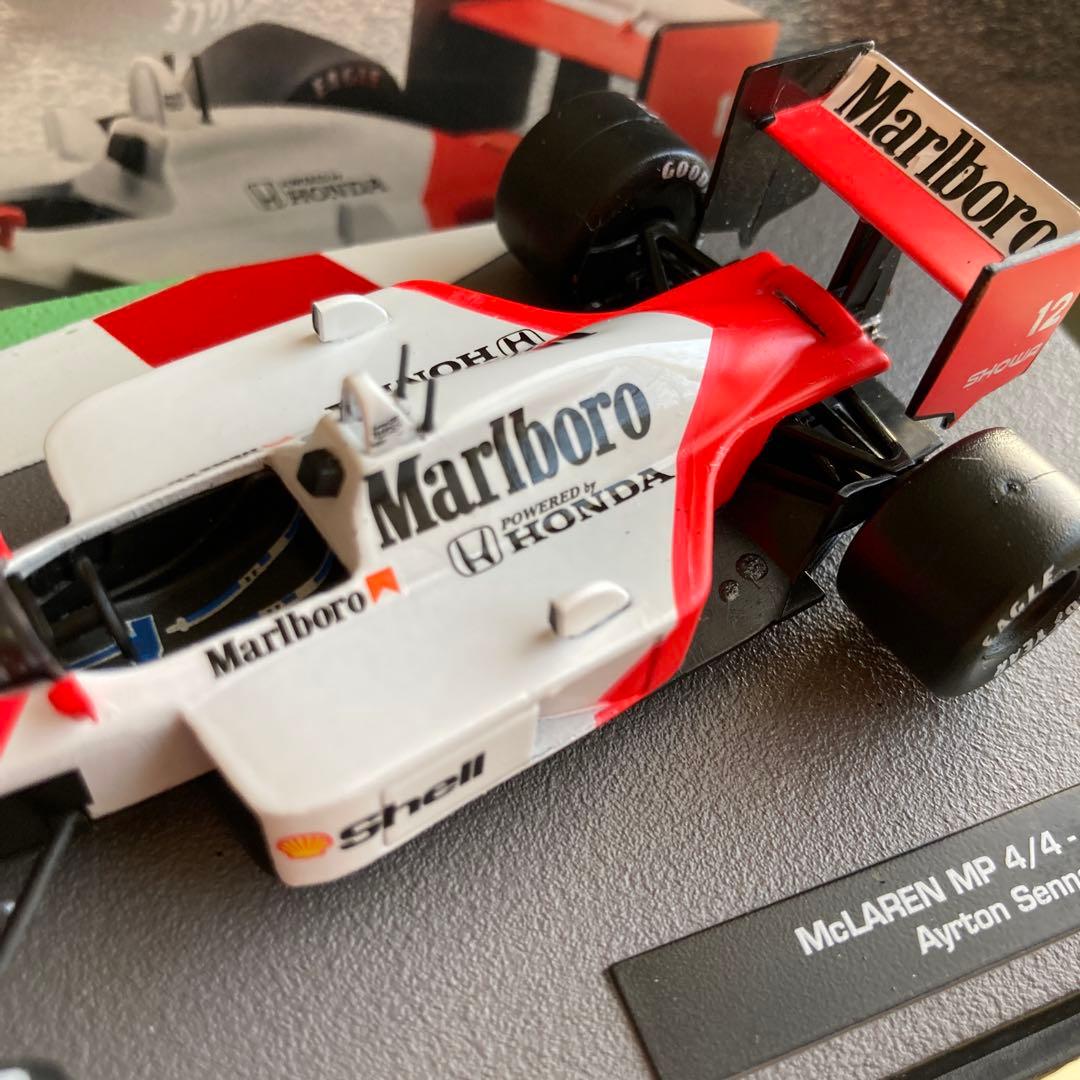 ミニカー McLaren MP4/4 1988 Ayrton Senna 1/43
