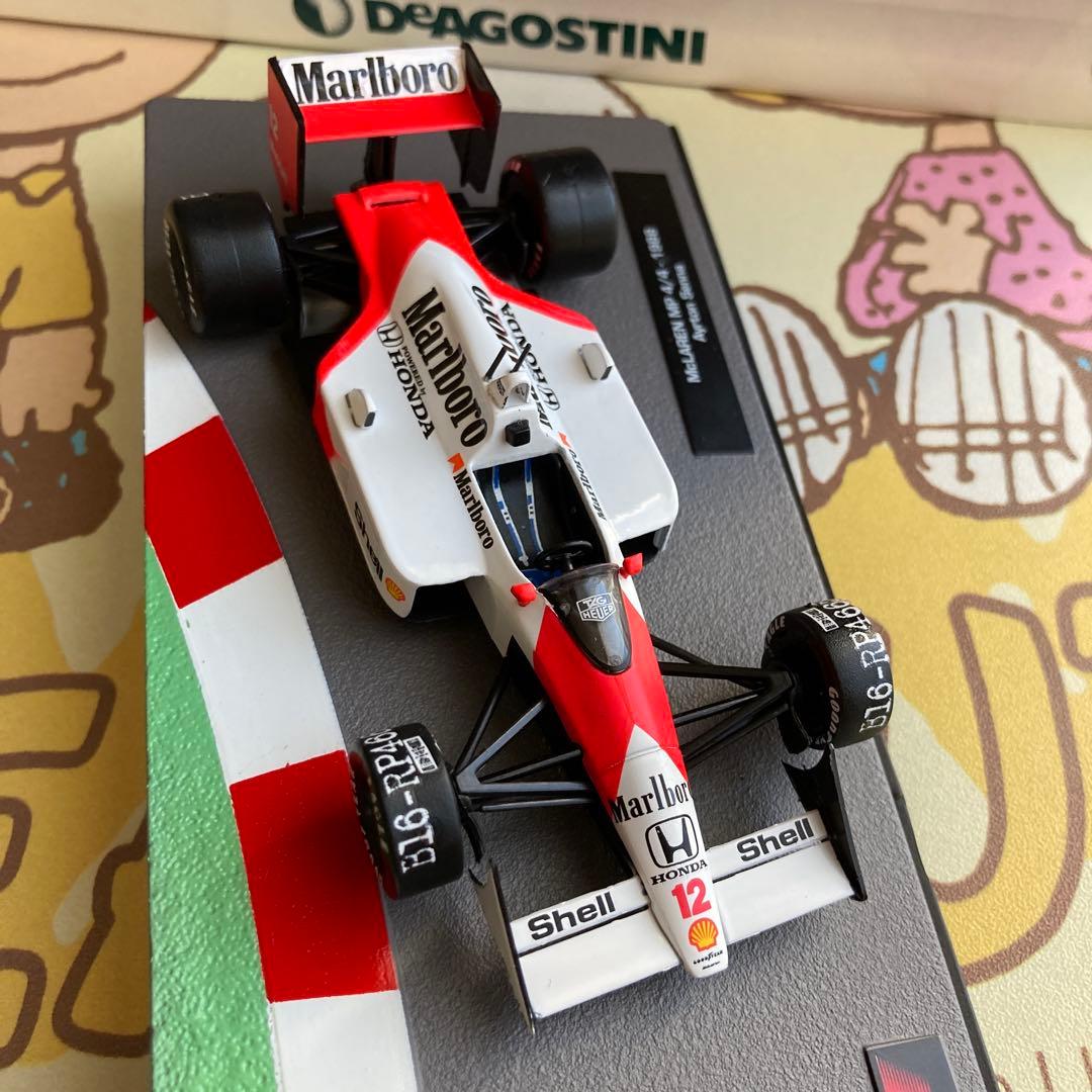 ミニカー McLaren MP4/4 1988 Ayrton Senna 1/43