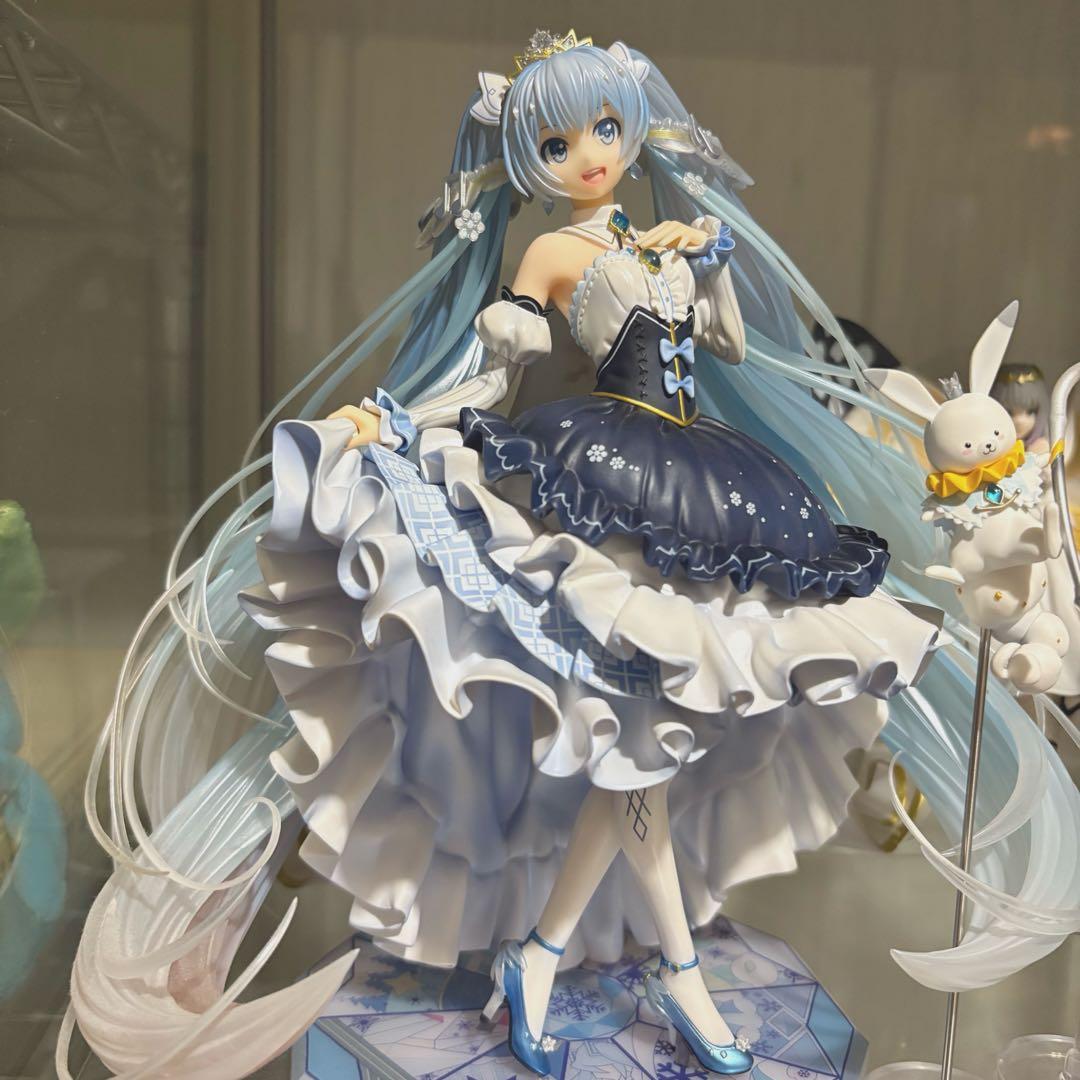 初音ミク 雪ミク  Princess Ver. 1/7スケール※開封済み