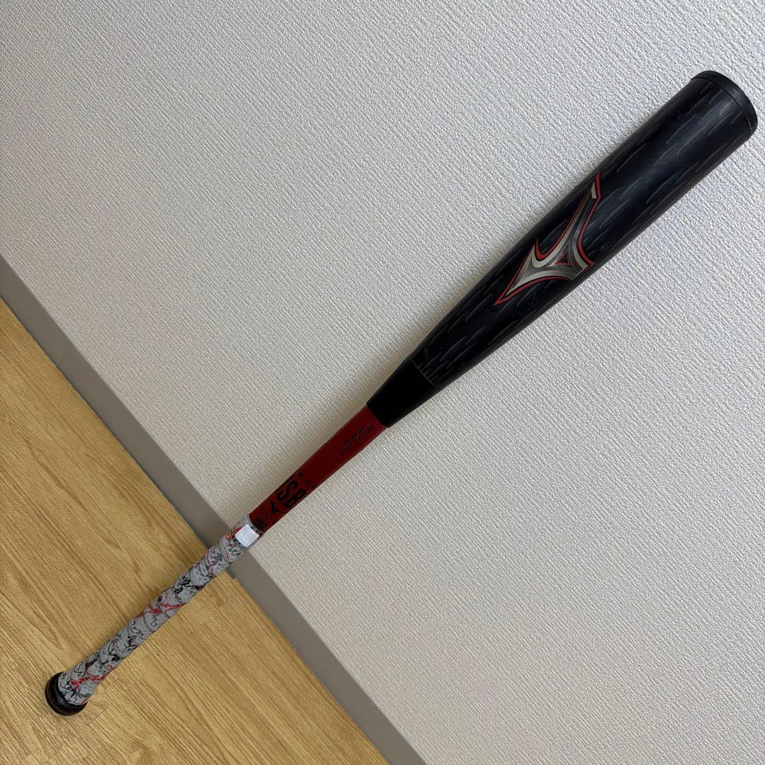 値下不可ミズノ 軟式バット レガシーメタル84cm ミドルバランス