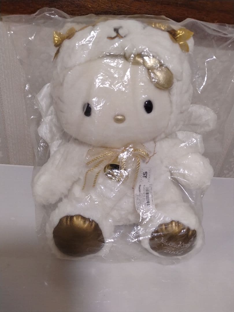 【希少kitty】ハローキティ Xmas 2002 ぬいぐるみ 未使用新品