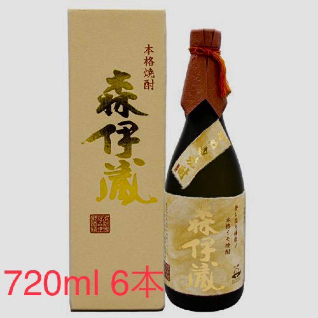 【希少・入手困難】森伊蔵 金ラベル 芋焼酎 720ml ×6本セット
