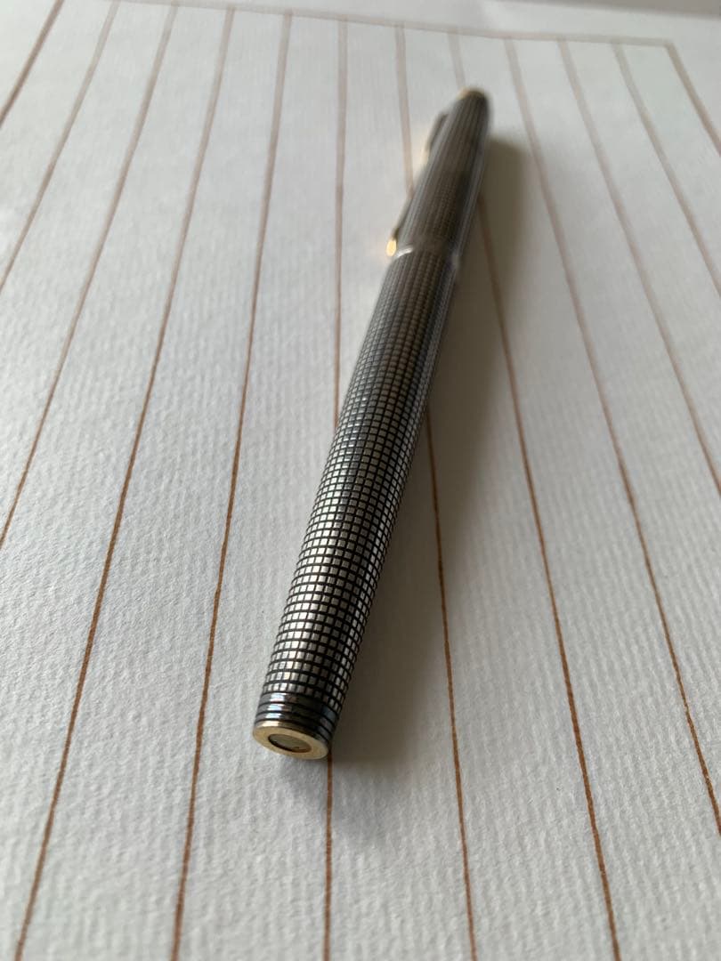 Parker 75 シルバー万年筆 14K