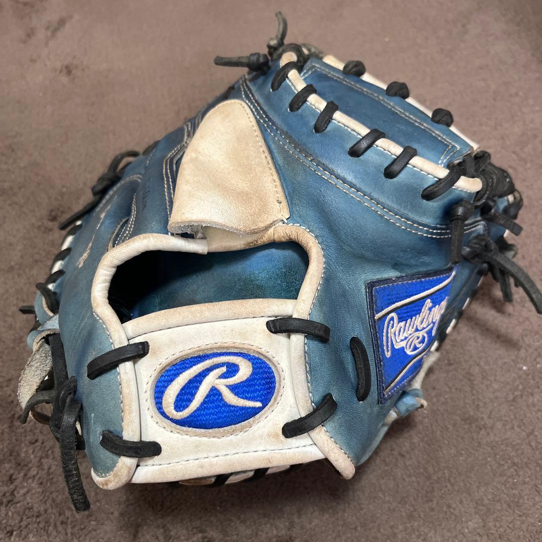 Rawlings GR7OPTZAC 青 軟式野球グローブ