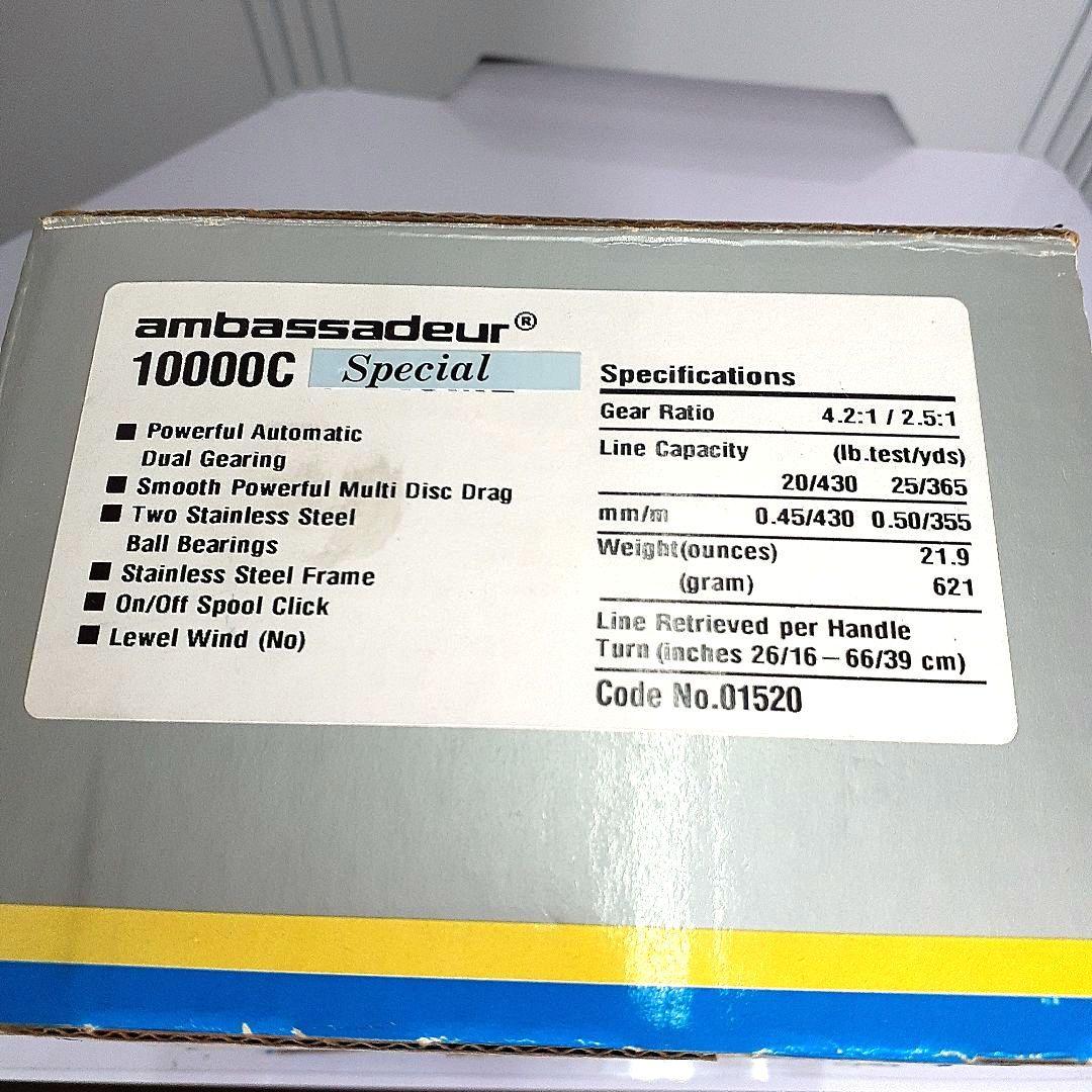 ABU Garcia　アンバサダー 10000Cスペシャル　クローム　新品未使用