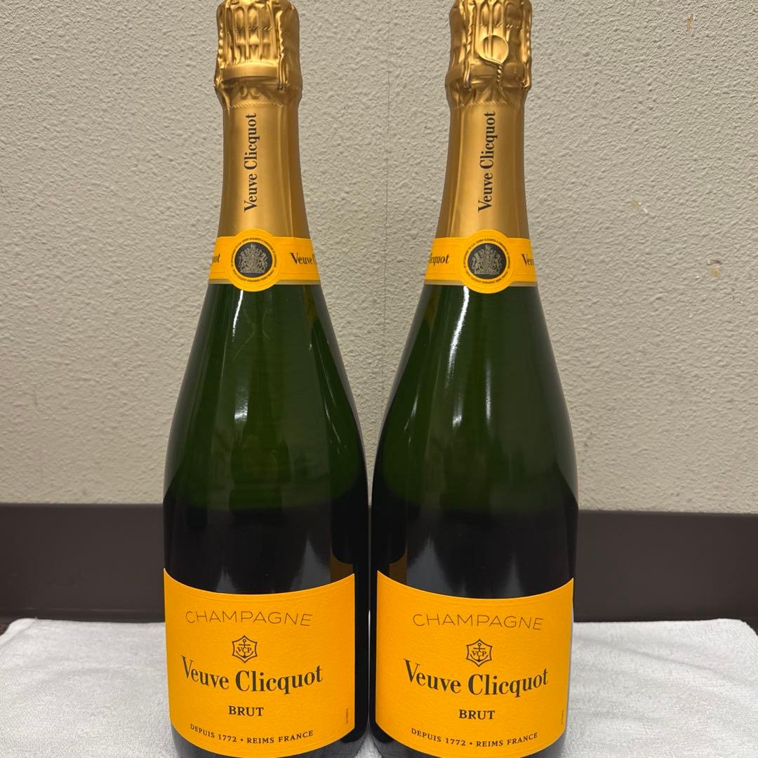 Veuve Clicquot Brut シャンパン 750ml 2本セット