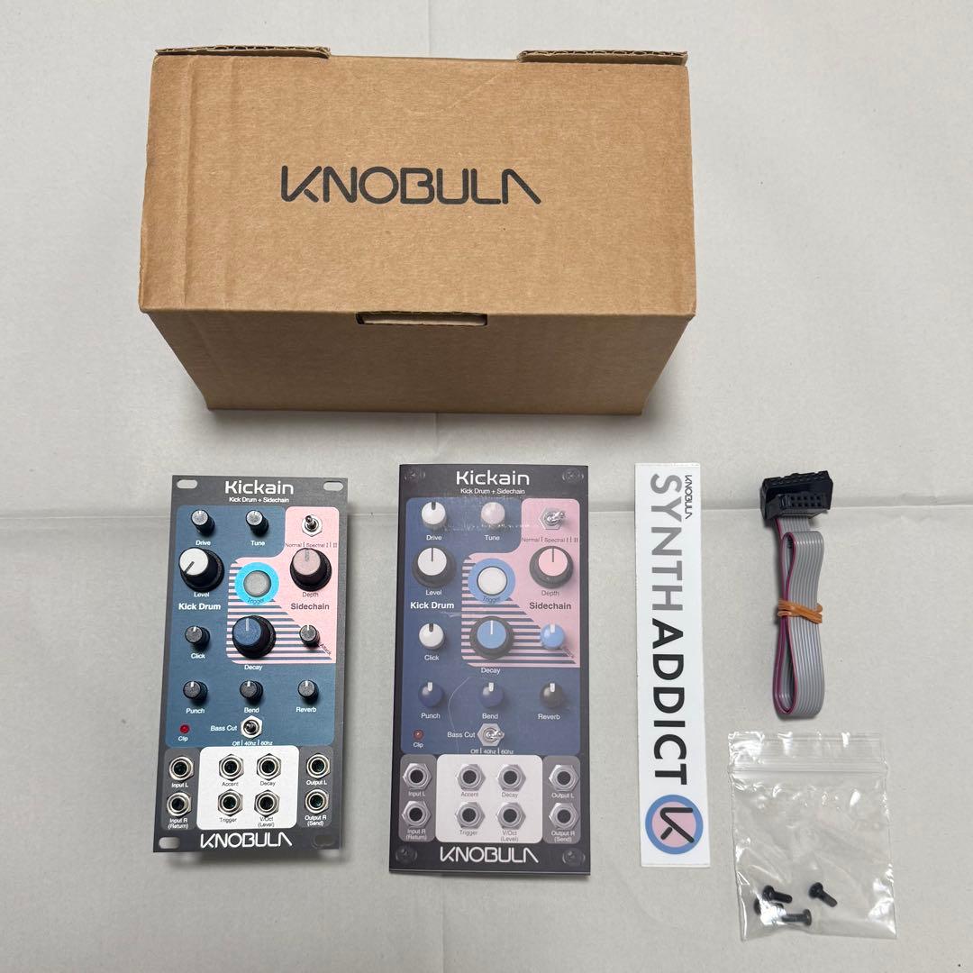 Knobula Kickain ユーロラック バスドラム 美品