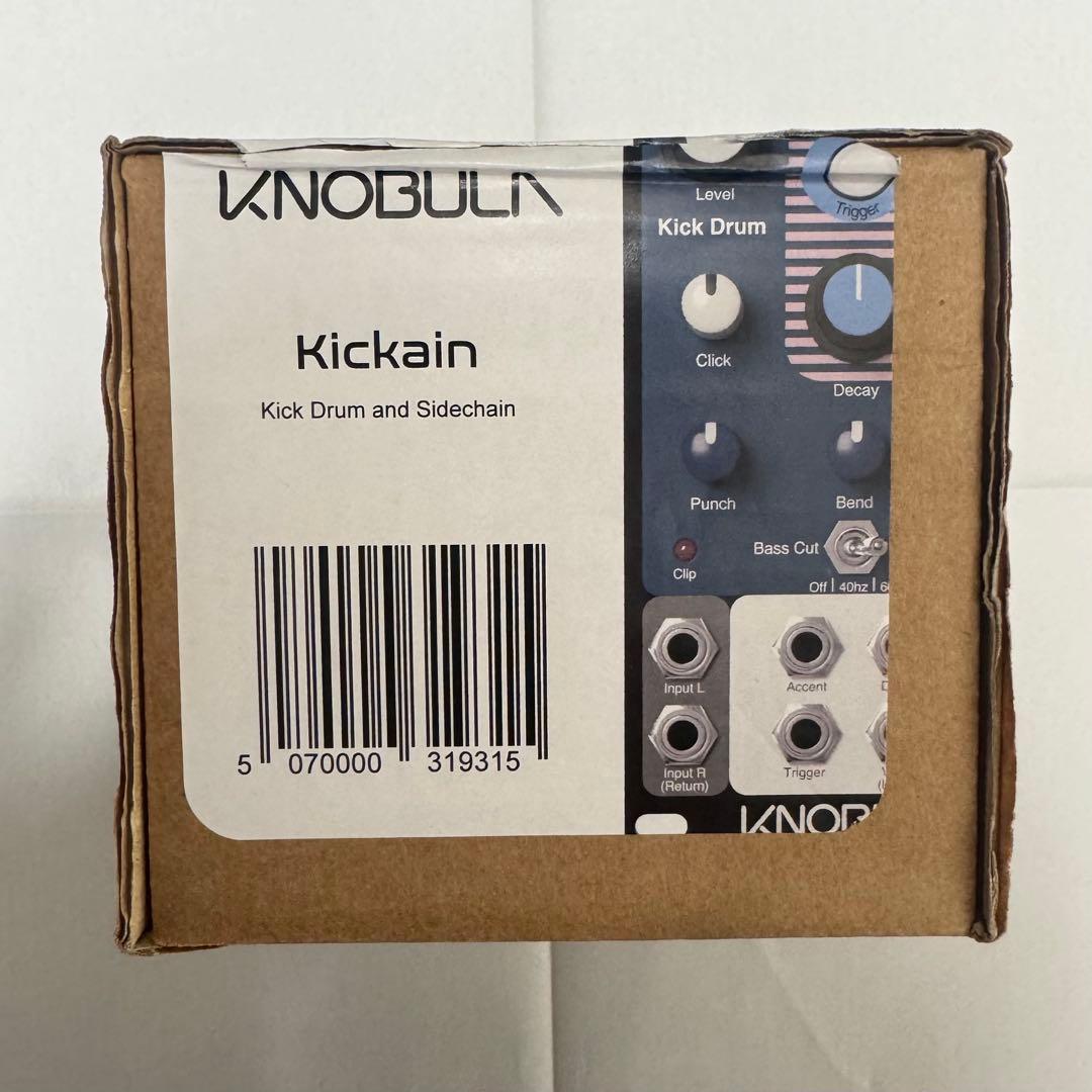 Knobula Kickain ユーロラック バスドラム 美品
