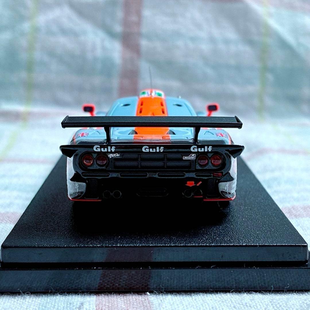 未使用 良状態 hpi 1/43 ガルフ・マクラーレンF1-GTR ル・マン仕様