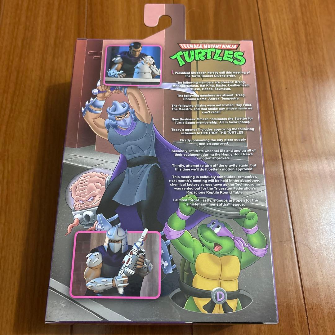 NECA シュレッダー Turtle Booers Club