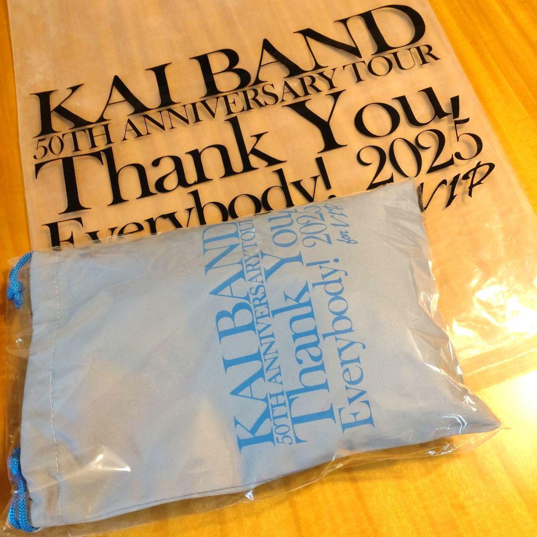 KAI BAND 50周年記念ツアー VIP席限定　パズル&ポーチ