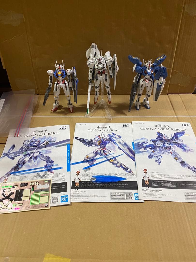 水星の魔女　ガンプラ　まとめ売り