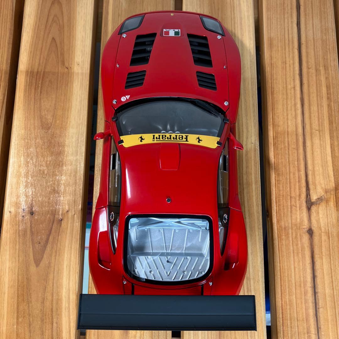 京商 1/18 フェラーリ575 GTC Evoluzione Red