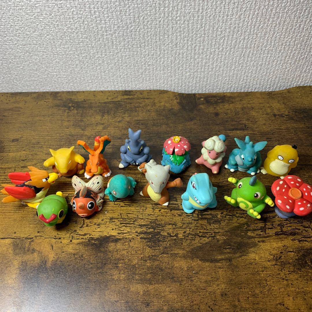 3F 【希少・当時物】ポケモン 指人形 15体まとめ売り ポケモンキッズ レトロ