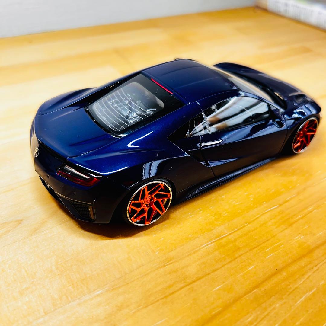 値引き！1/24タミヤ NSX Acura 左ハンドル仕様 アオシマ