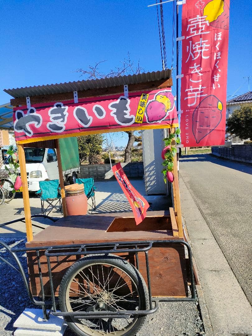 屋根付きリヤカー