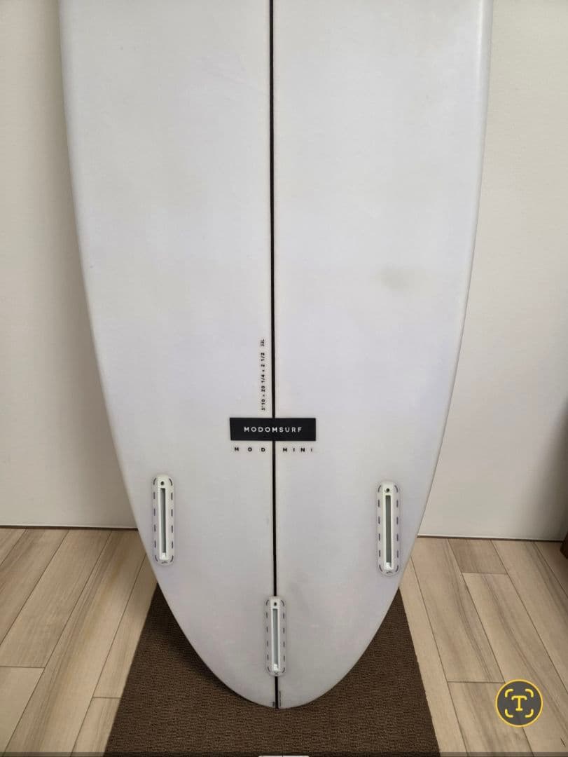 MODOM SURF ファンボード ホワイト　5'10 33L