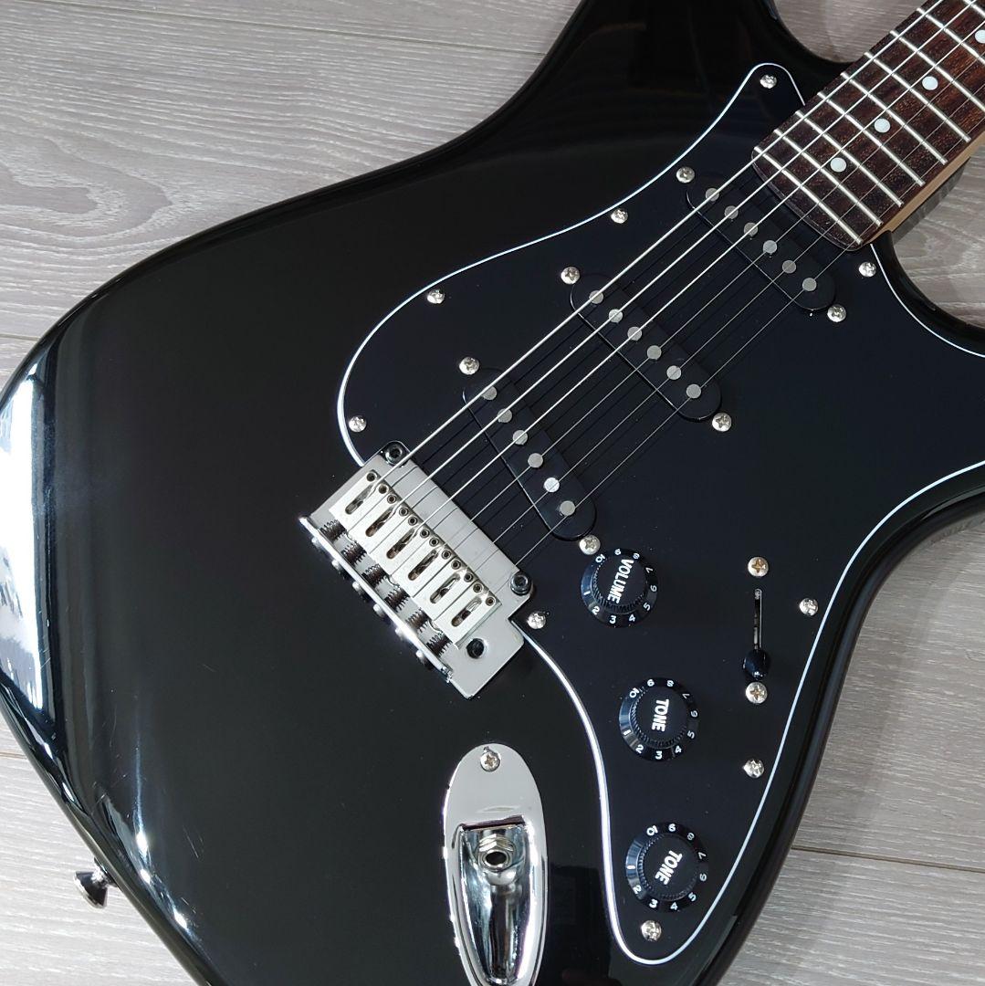 Squier Stratocaster Standard ブラック ラージヘッド
