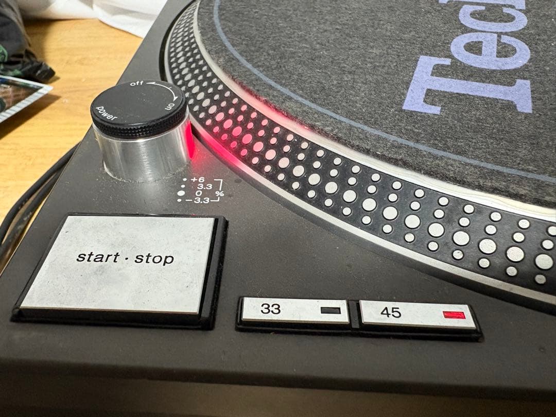Technics SL-1200MK3 ターンテーブル テクニクス 動作品 DJ