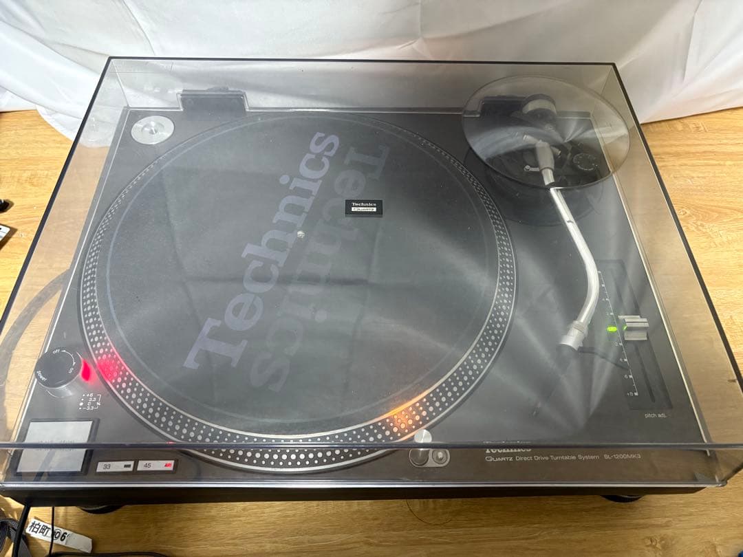 Technics SL-1200MK3 ターンテーブル テクニクス 動作品 DJ
